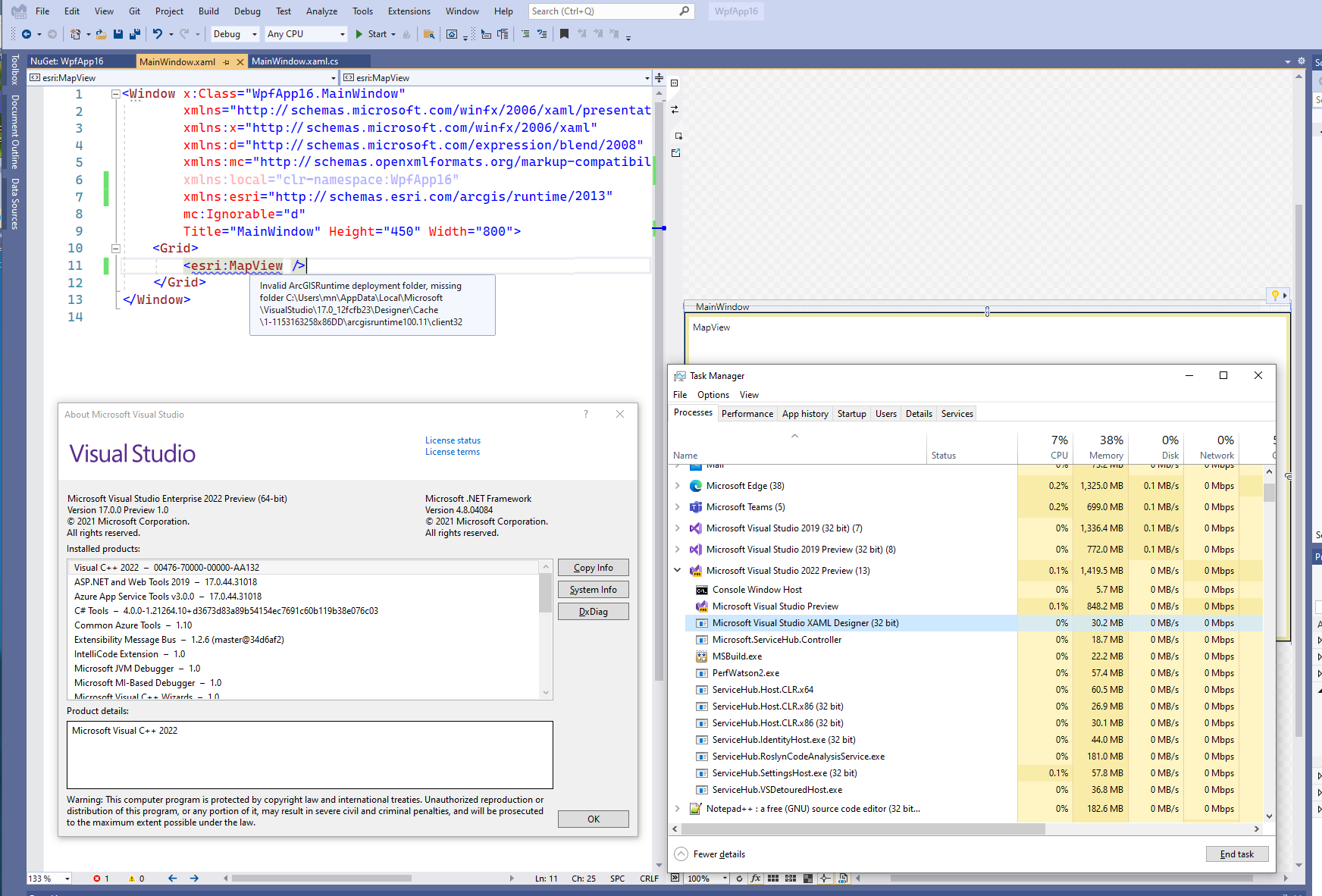 XAML Designer still runs 32bit · Issue #4 · microsoft/VSExtensibility · GitHub