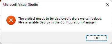 Creating a new single-project C# app won't run out of the box · Issue ...