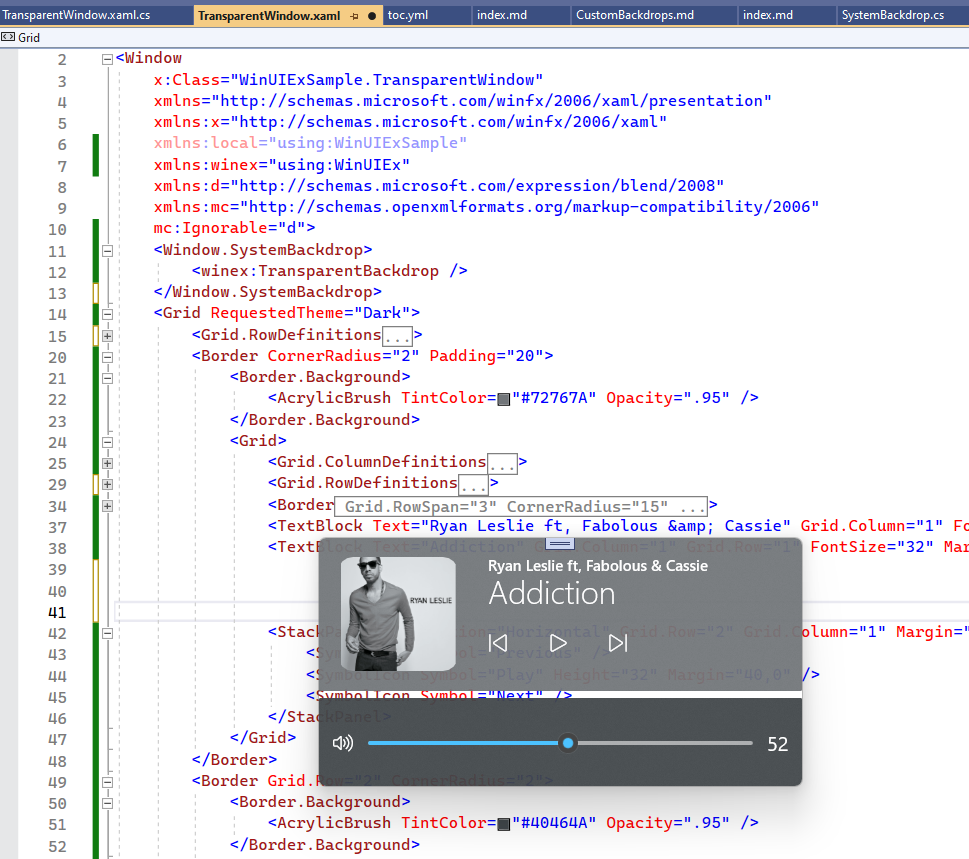 Window Transparency · Issue #42 · dotMorten/WinUIEx · GitHub