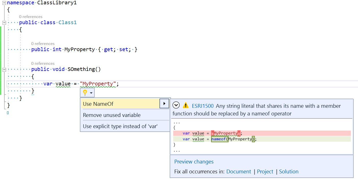 Use nameof(SRID.PropertyName) syntax instead of depending on ...