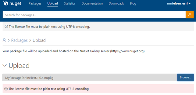 Validate encoding of embedded license during packaging · Issue #7733 ...