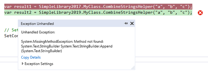 Class Libraries Compiled With Vs2019 Are Not Guaranteed To Work In Applications Compiled With 2799