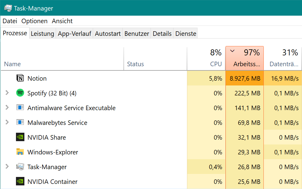 Using too much memory and not being released causes problems with my ...