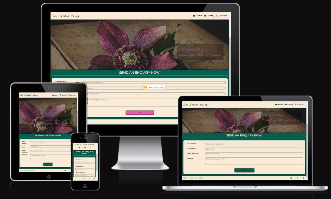 GitHub - Melody-Lisa/Folded-Fairy: Milestone Project 1