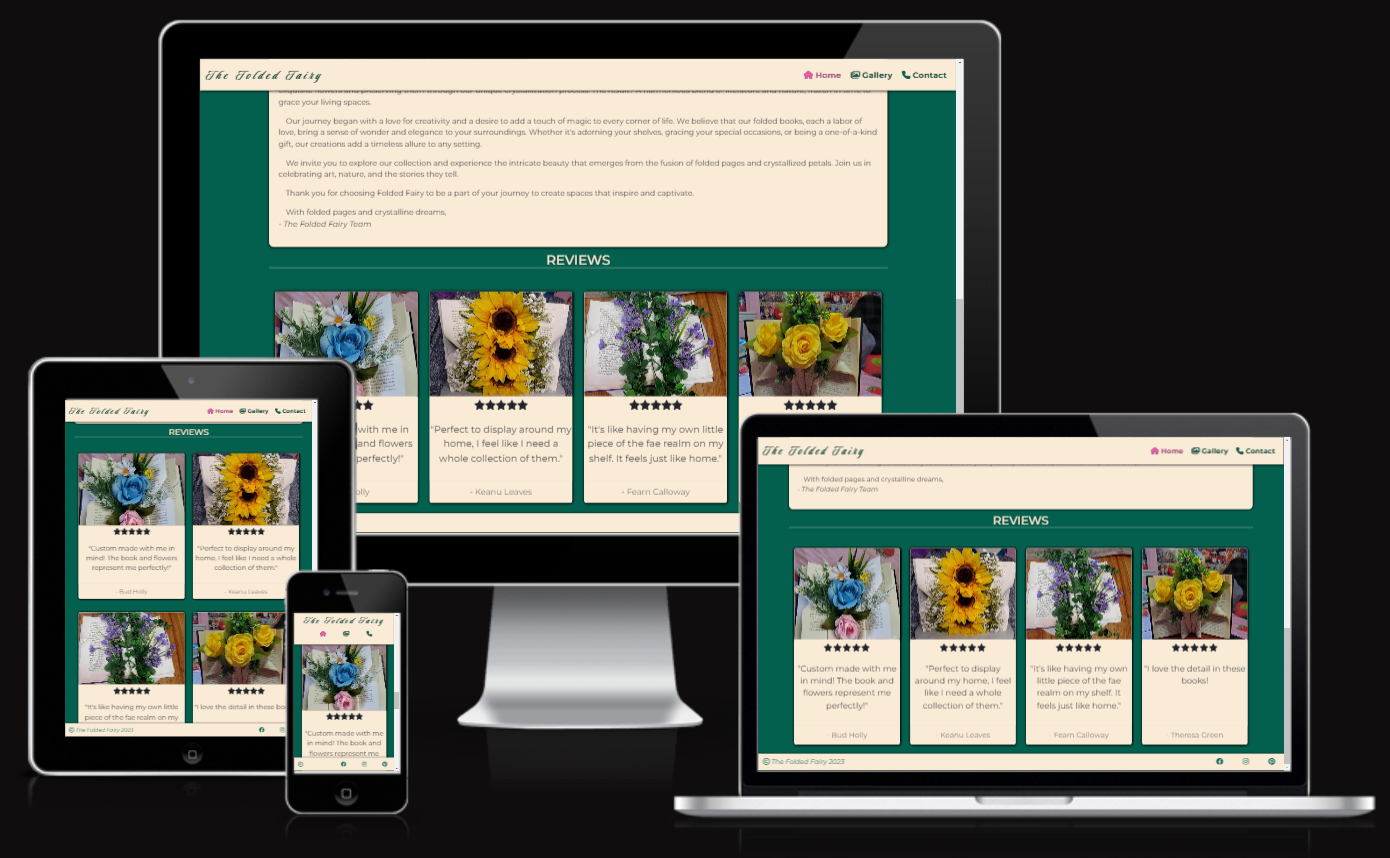 GitHub - Melody-Lisa/Folded-Fairy: Milestone Project 1