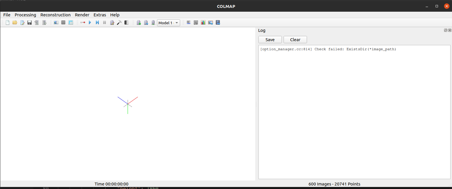 point_triangulator Can't visualize points in gui due to Check failed: ExistsDir(*image_path ...