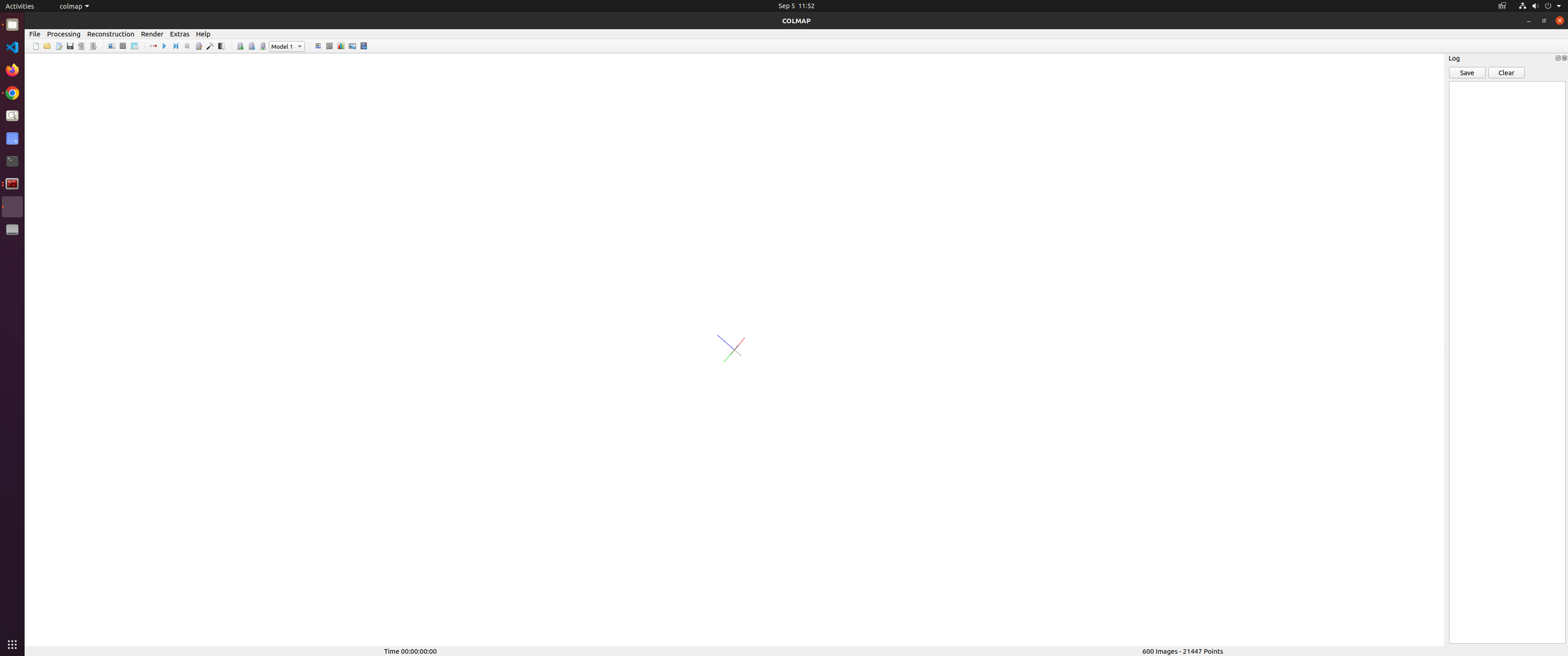 Reconstruction given : 1. Camera intrinsics 2. Camera extrinsics ...