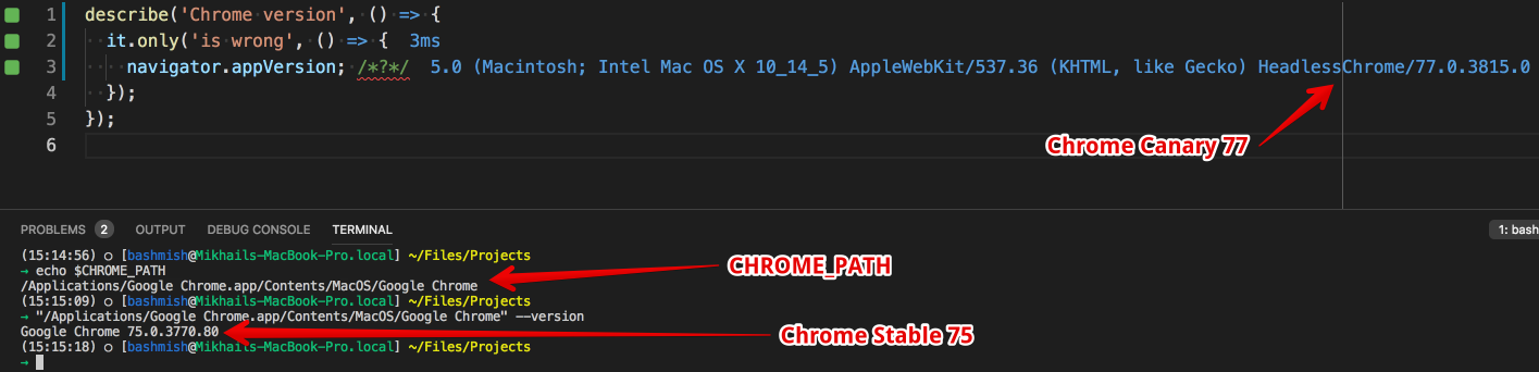 Wallaby is using Chrome Canary instead of the stable build when both are installed. · Issue ...