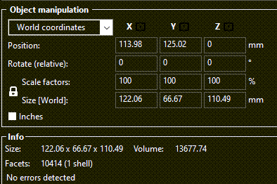 Scale factors of cut objects all change to 100% · Issue #11469 ...