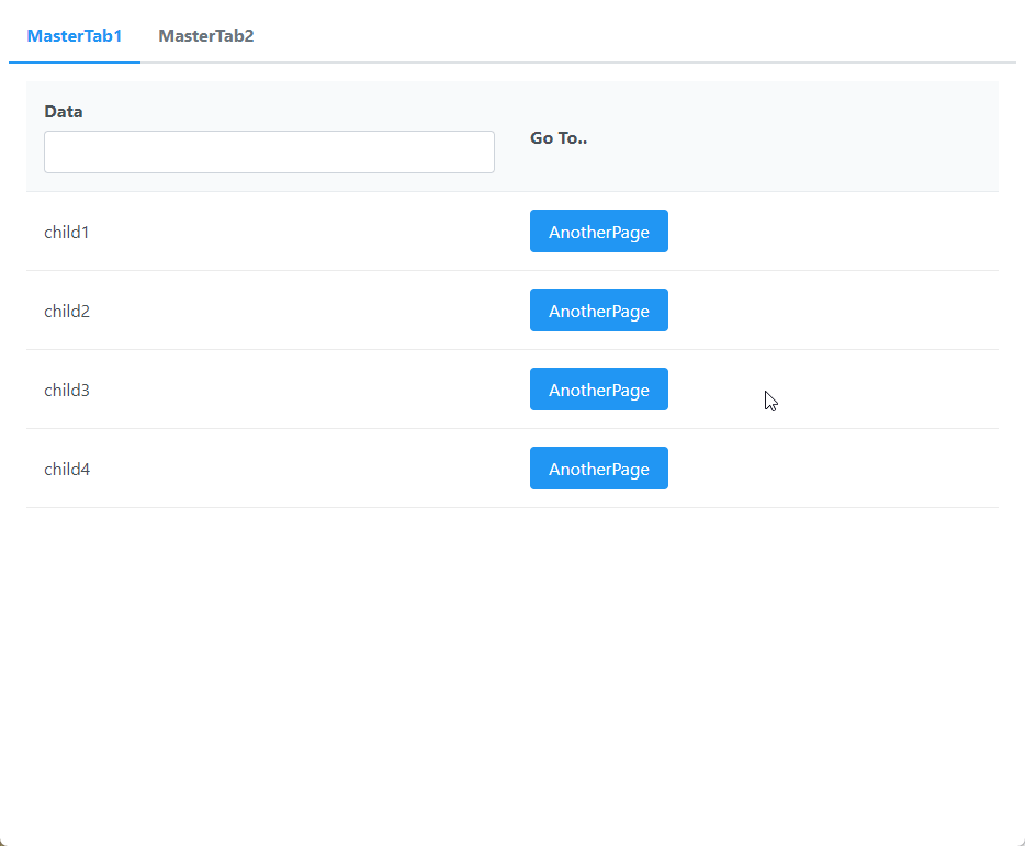 CommandButton or any action component: combined with datatable and tabView with dynamic ...