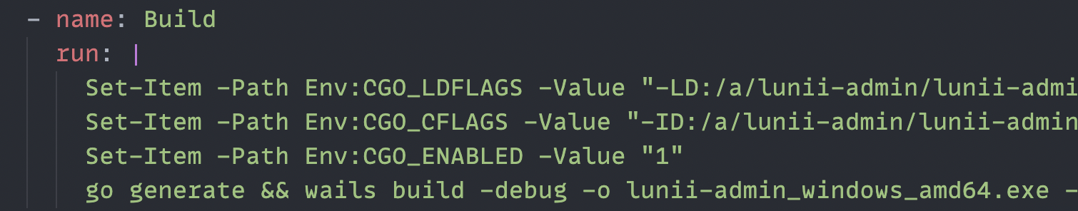 Bindings build fail on windows server gh action · Issue #1905 · wailsapp/wails · GitHub