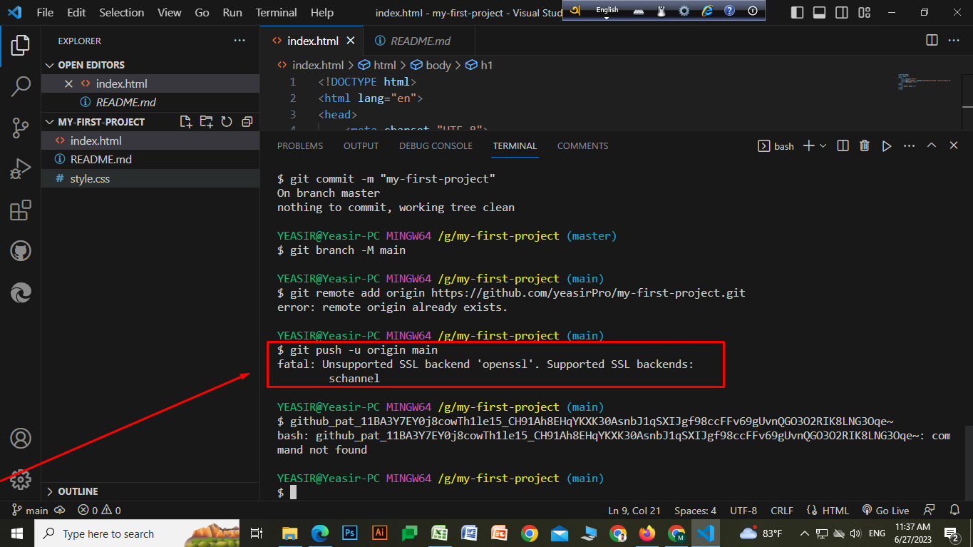[git] git doesn't support schannel as SSL backend · Issue #2913 · msys2/MSYS2-packages · GitHub