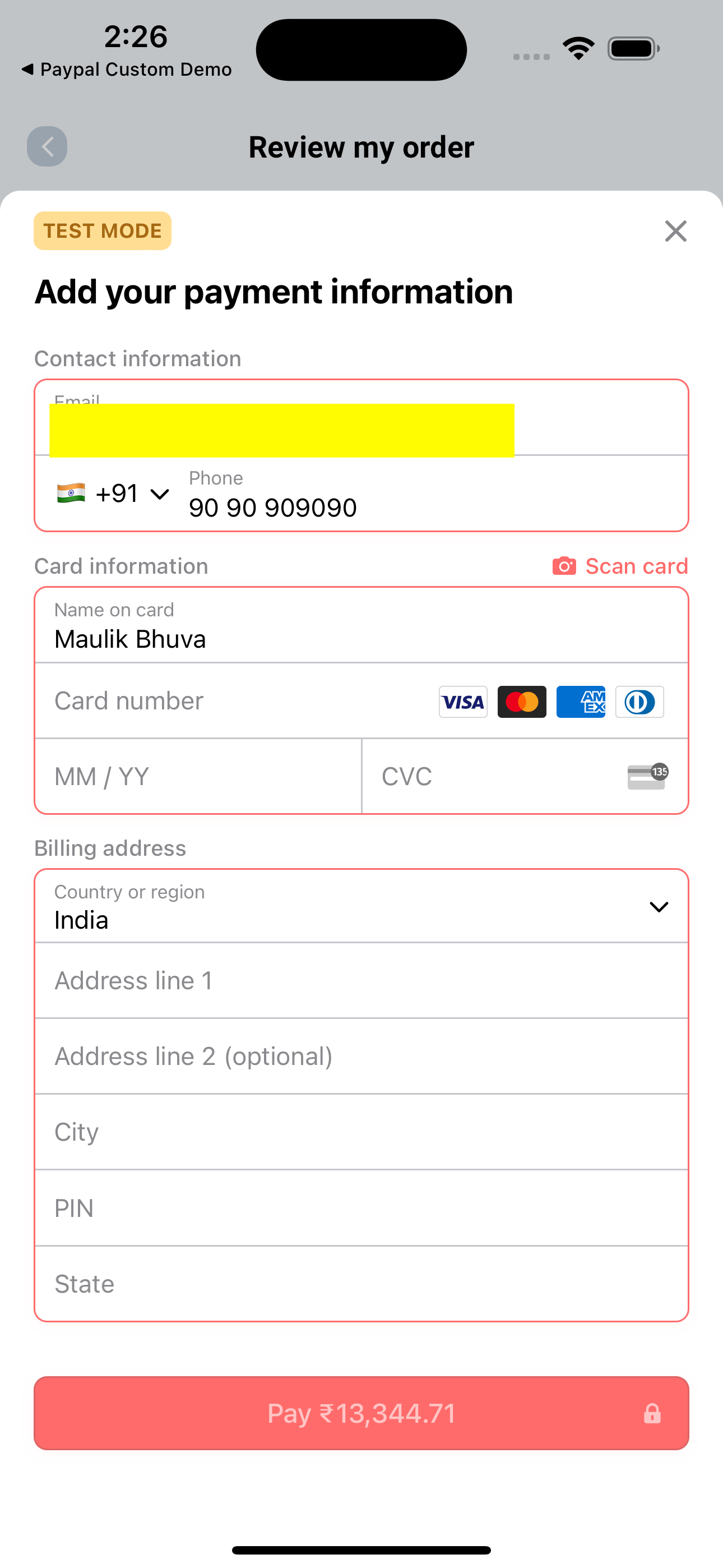 How to add billing address to payment element flutter web · Issue #1477 · flutter-stripe/flutter ...