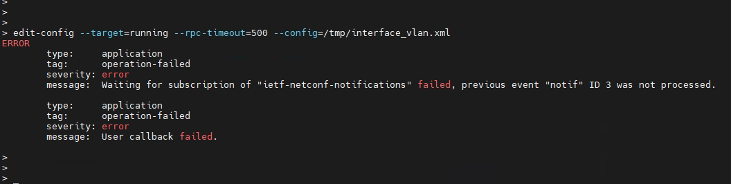 Netconf Not Reply Ok When Configuring Xml · Issue 1465 · Cesnetnetopeer2 · Github