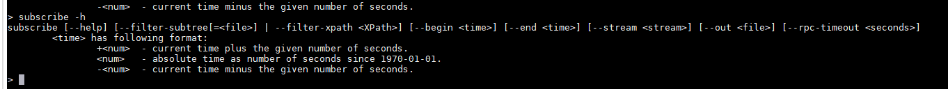How to user "replay" option when subscribe something on netopeer2-cli. · Issue #1484 · CESNET ...