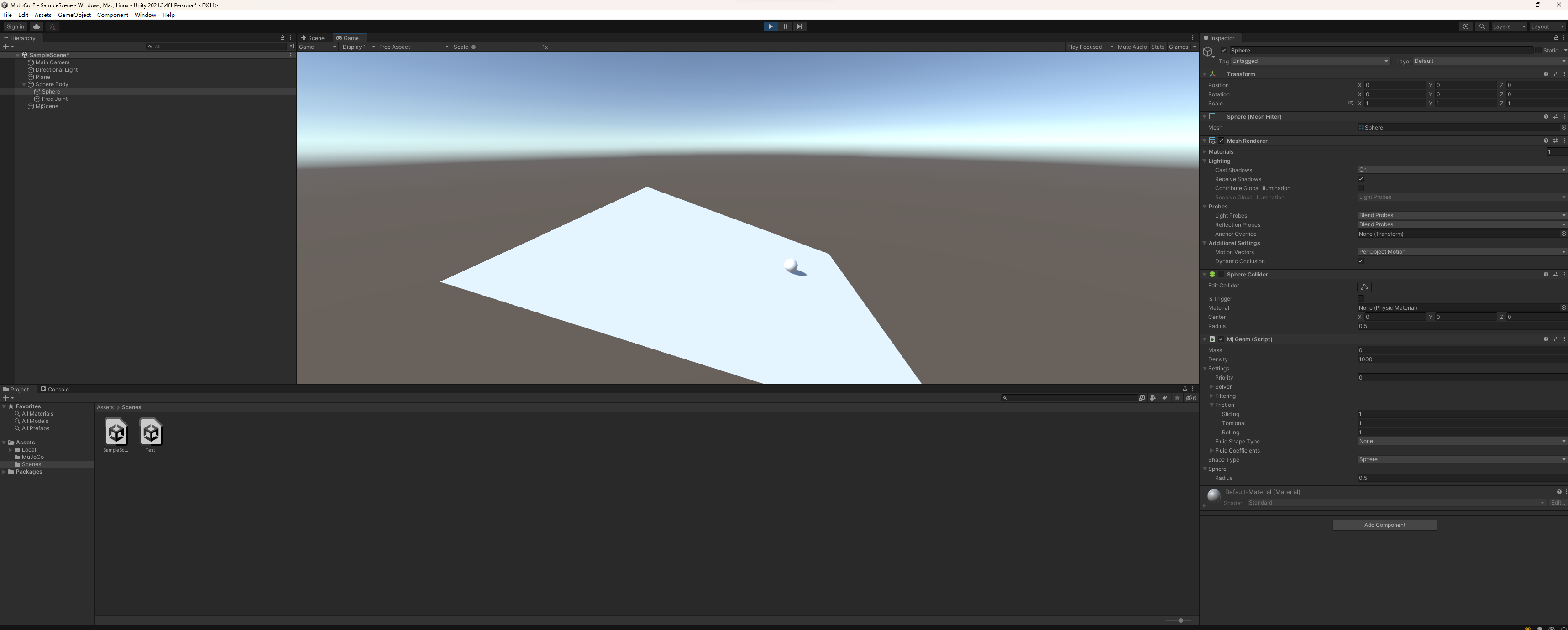 Physics simulation doesn't take effect after playing in Unity · Issue #1199 · google-deepmind ...