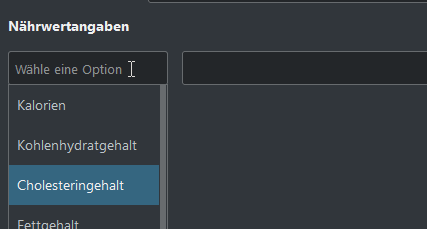 Can't input nutritional information · Issue #673 · nextcloud/cookbook · GitHub