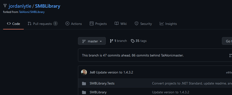 RejectUnencryptedAccess=true --> access denied · Issue #83 · TalAloni/SMBLibrary · GitHub