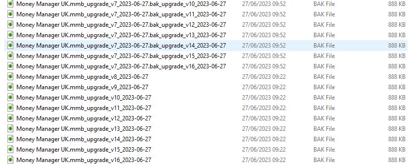 Database Upgrade To Version17 Failed 164 Datebase Upgraded · Issue 6056 4825