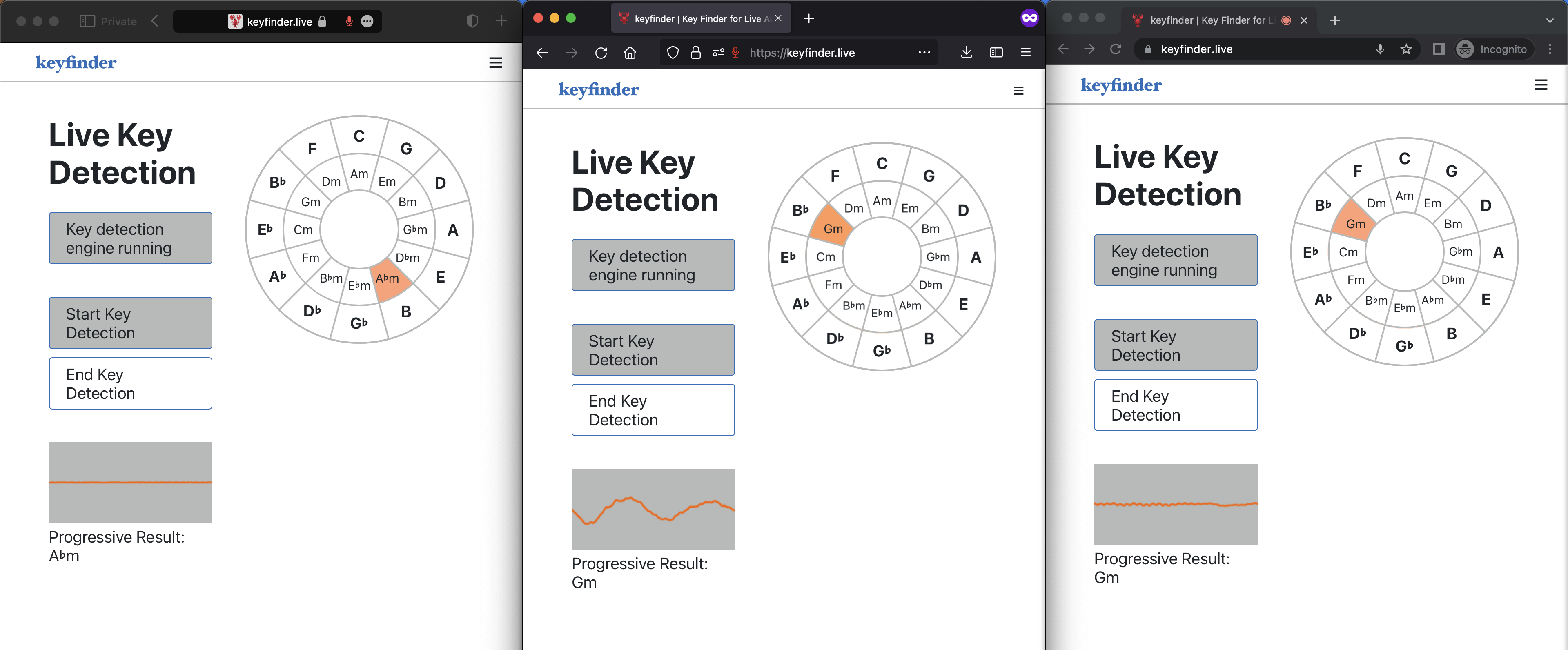 Inconsistent live detection results on Safari · Issue #87 · dogayuksel/webKeyFinder · GitHub