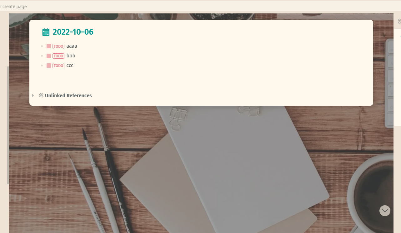 empty page strenching up and down · Issue #1 · yoyurec/logseq-awesome-ui · GitHub