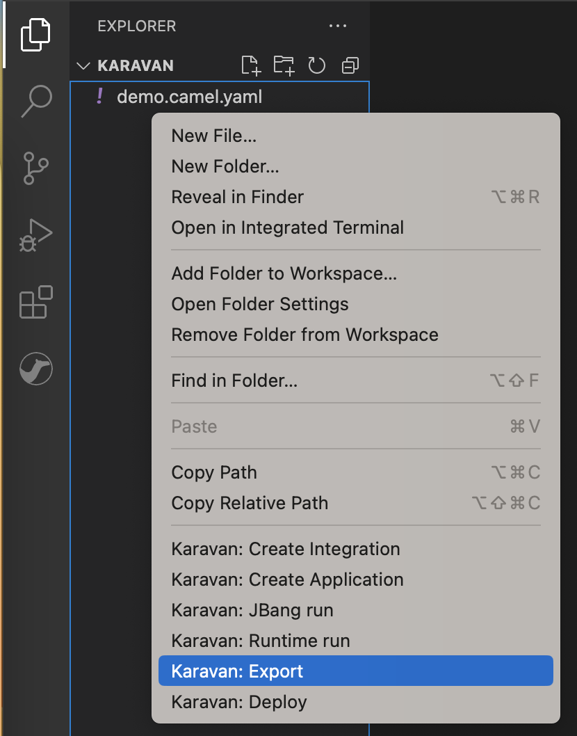 Allow user to upload a jar file. · Issue #749 · apache/camel-karavan · GitHub