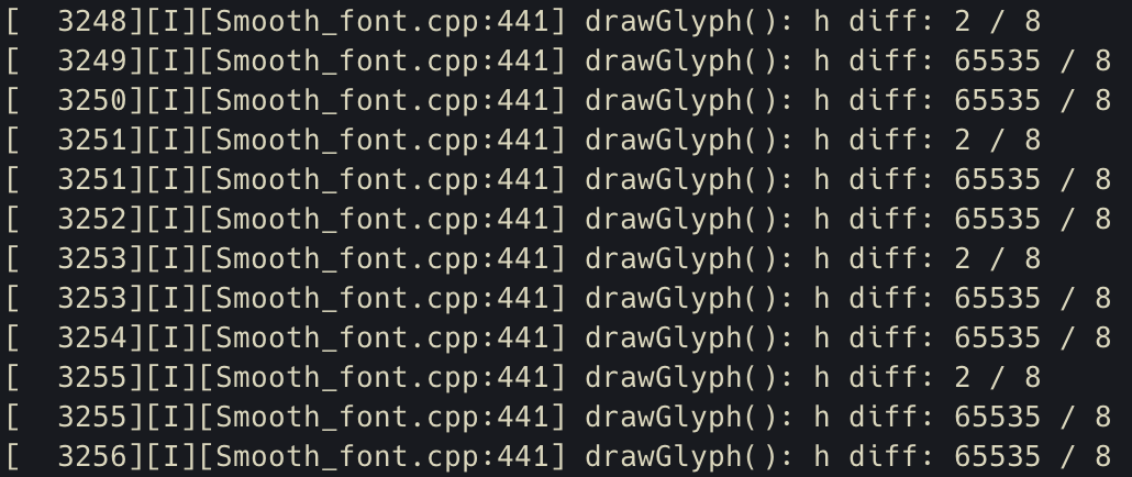 glyph background causing vertical line (`fillheight`) with custom font ...