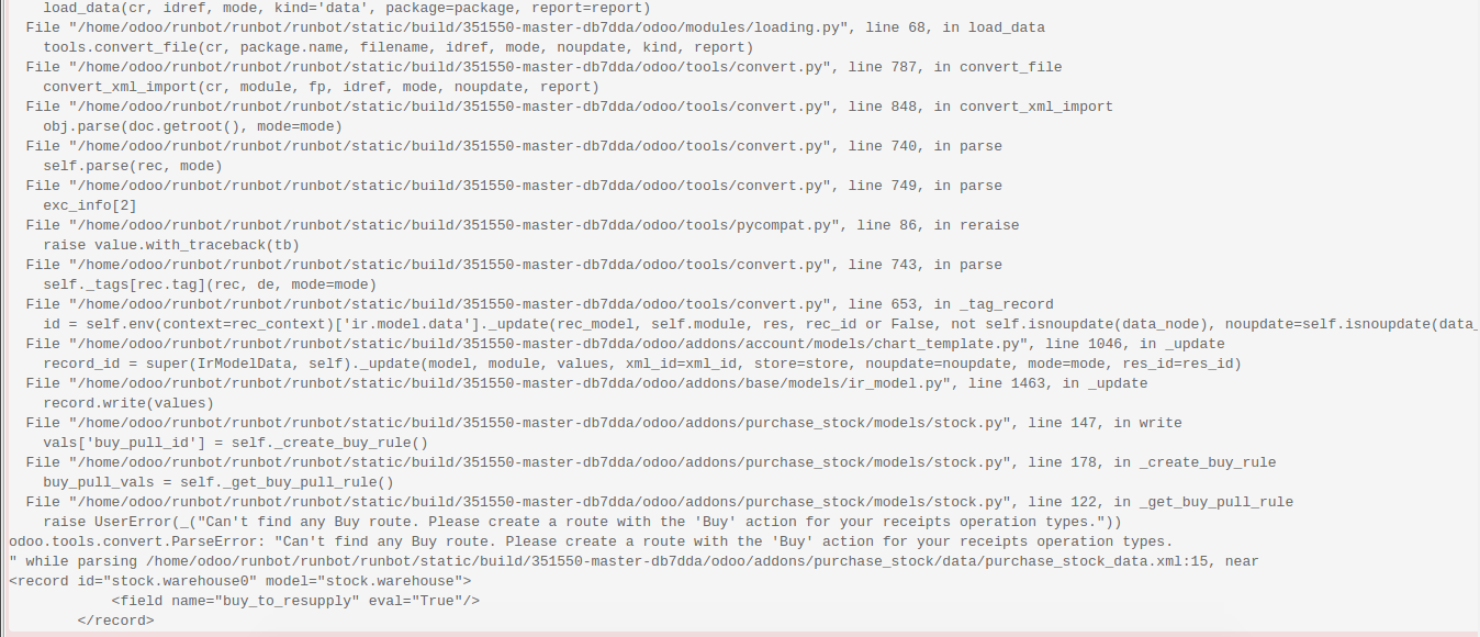 odoo12e(runbot)build351550:when install module purchase and stock,it will make some error ...