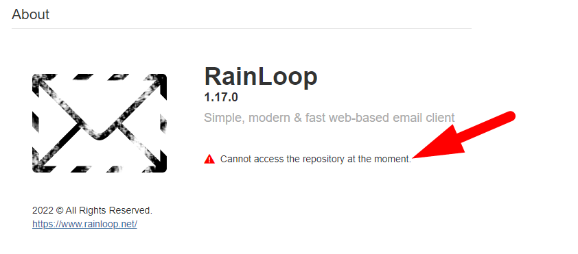 Cant Log In Any Smtp · Issue 2232 · Rainlooprainloop Webmail · Github