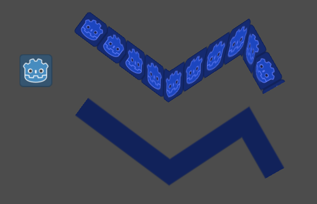 Repeating images (tiling) along a Line2D does not "always" work · Issue #25768 · godotengine ...