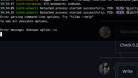 Terminal missing · Issue #1192 · albertlauncher/albert · GitHub