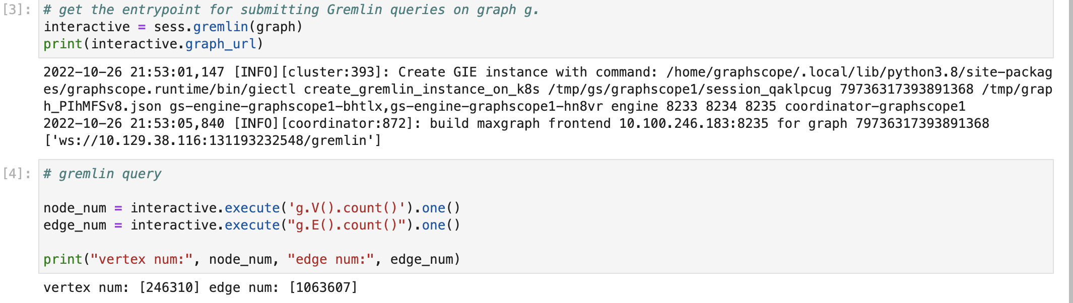 [BUG] Create GIE failed using graphscope deployed by helm · Issue #2161 · alibaba/GraphScope ...