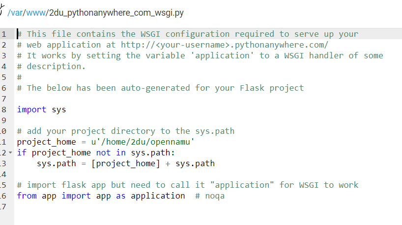 openNAMU is working on pythonanywhere? · Issue #947 · openNAMU/openNAMU · GitHub