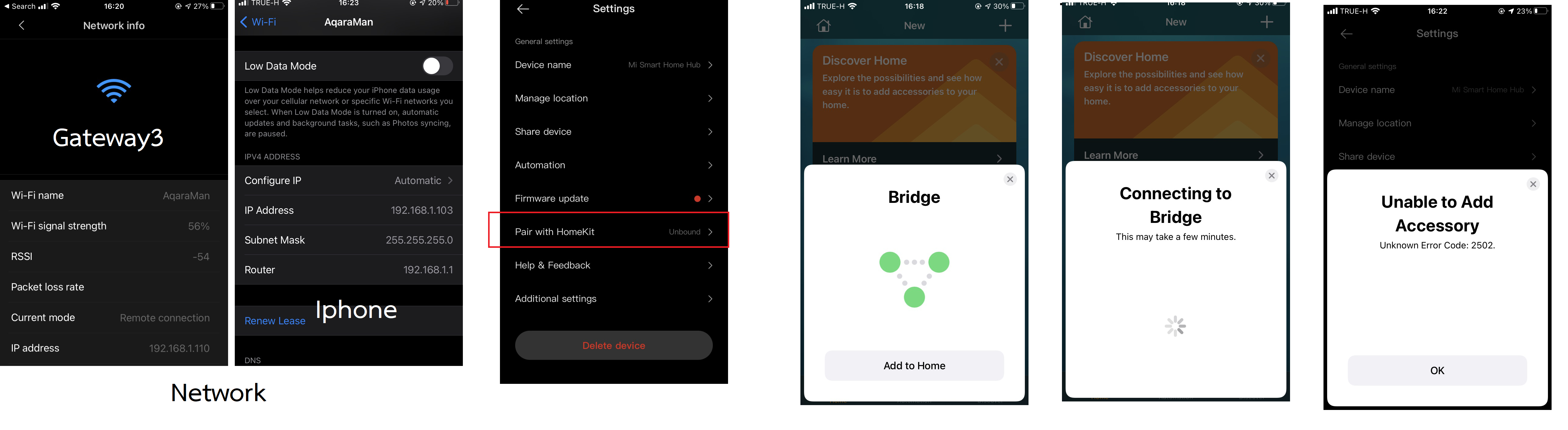 Cannot Add Gateway to HomeKit · Issue #181 · AlexxIT/XiaomiGateway3 · GitHub
