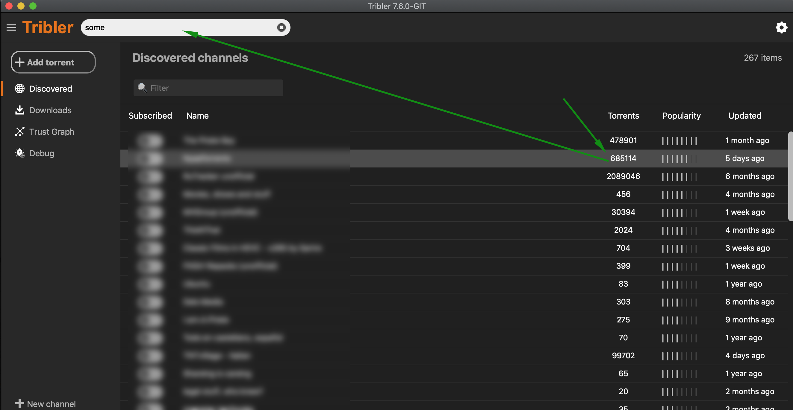 [7.7.1] "Discovered page" switches to the "Search page" after clicking ...