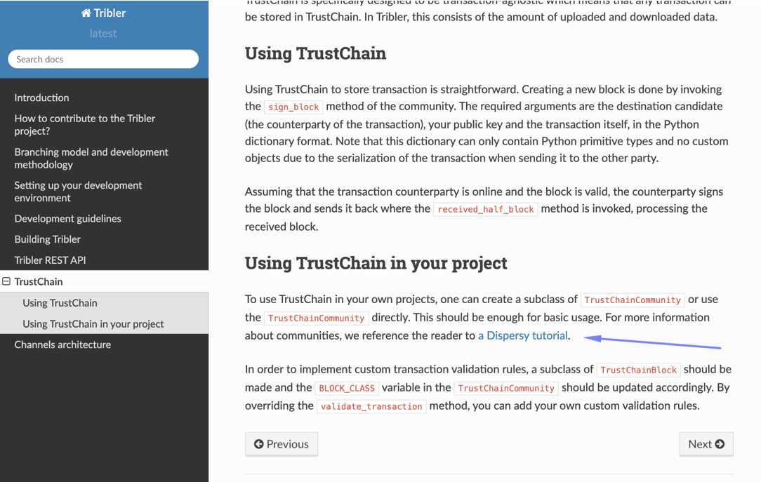 TrustChain Documentation: broken link · Issue #7337 · Tribler/tribler · GitHub