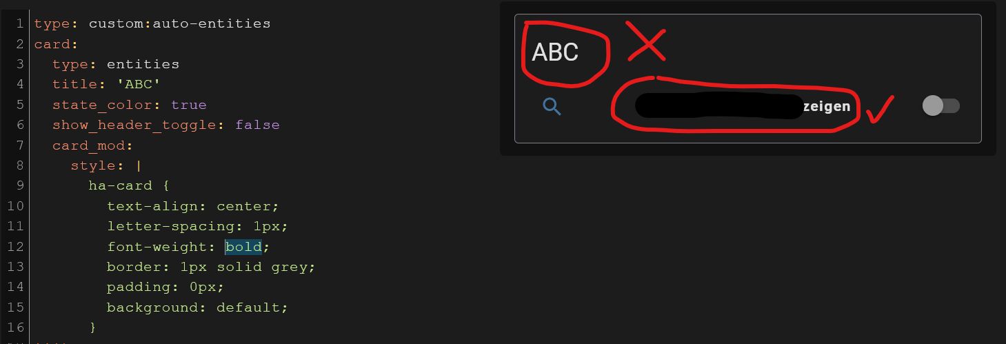 Usage support: apply CSS to card title · Issue #133 · thomasloven/lovelace-card-mod · GitHub