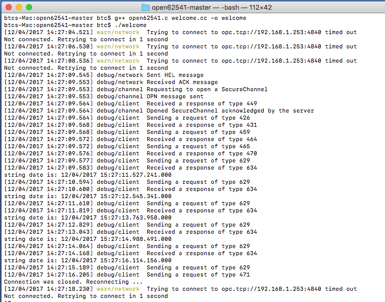 reconnecting timeout · Issue #1230 · open62541/open62541 · GitHub