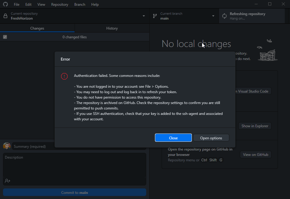 Authentication Failed Github Desktop · Issue 12596 · Desktopdesktop · Github 5631