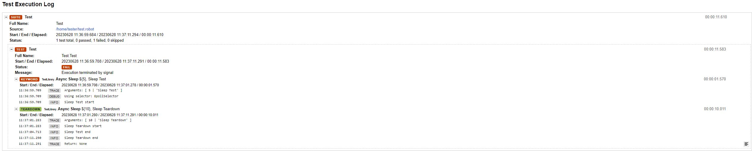 Async Keywords Are Not Stopped When Stopping The Execution Gracefully Ctrl C · Issue 4808