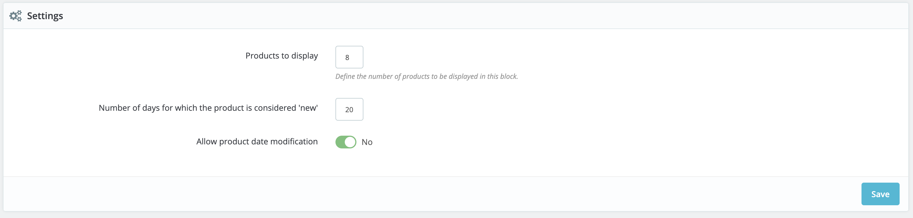 [Idea] Be able to force an old product to show up as a new product · Issue #18823 · PrestaShop ...