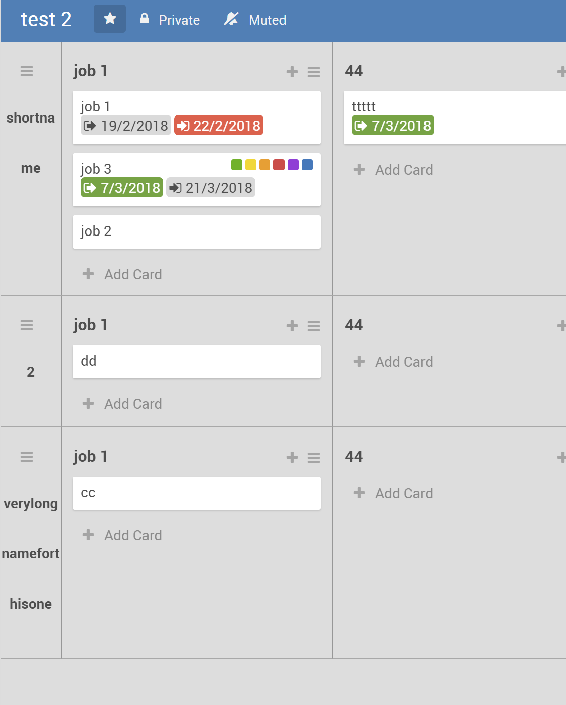 Add Feature: Swimlanes (rows) · Issue #955 · wekan/wekan · GitHub