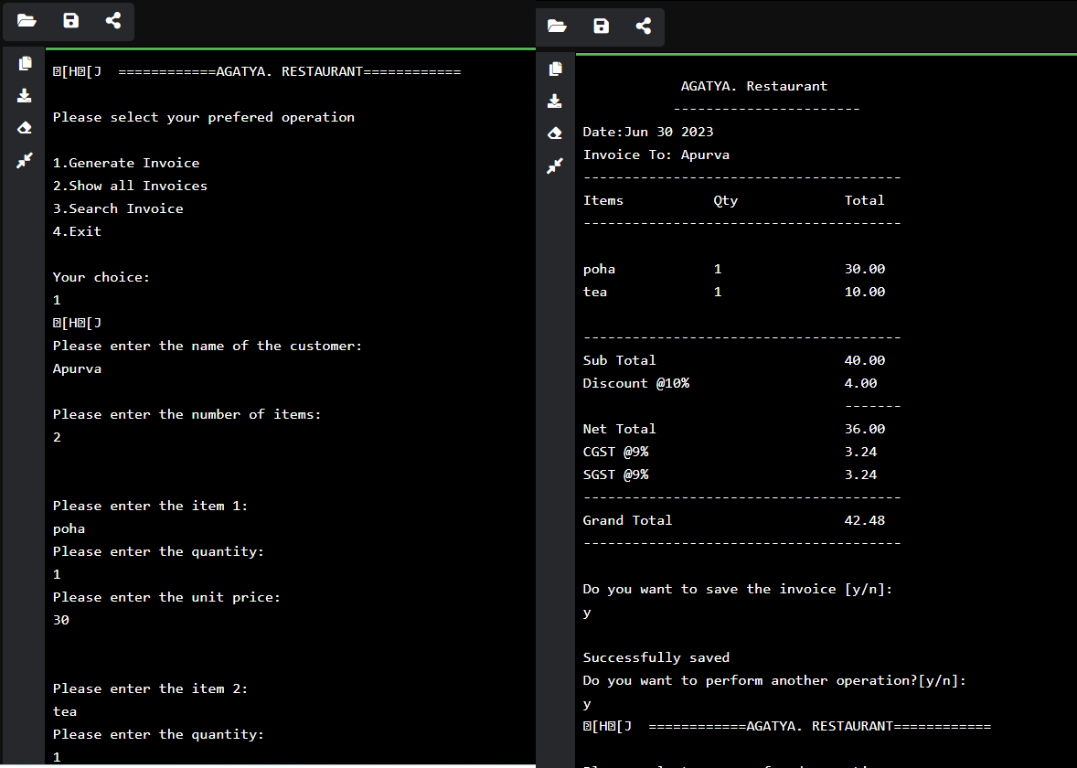 GitHub - Apurva-Dumbare/restaurant-billing-system