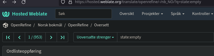 Consistent navigation-menu options · Issue #9532 · WeblateOrg/weblate · GitHub