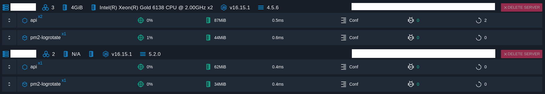 PM2 v5 not reporting machine total RAM and CPU type to app.pm2.io · Issue #5399 · Unitech/pm2 ...