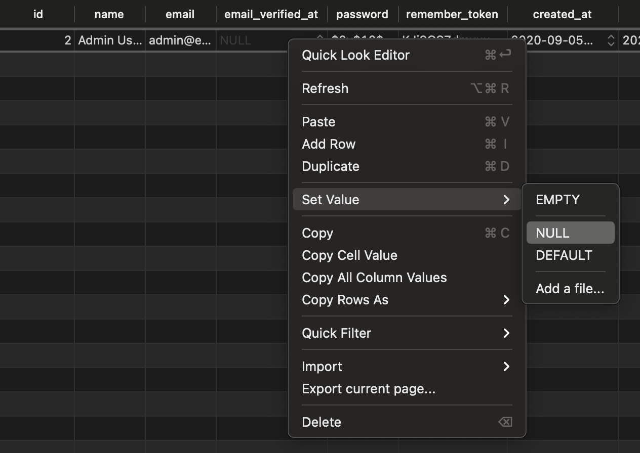 Make it possible to set NULL in the table view · Issue #1131 · TablePlus/TablePlus · GitHub