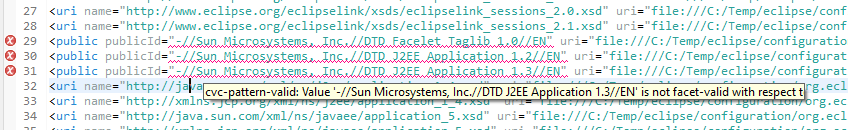 Invalid "schemaLocation" is not reported · Issue #1143 · eclipse-lemminx/lemminx · GitHub