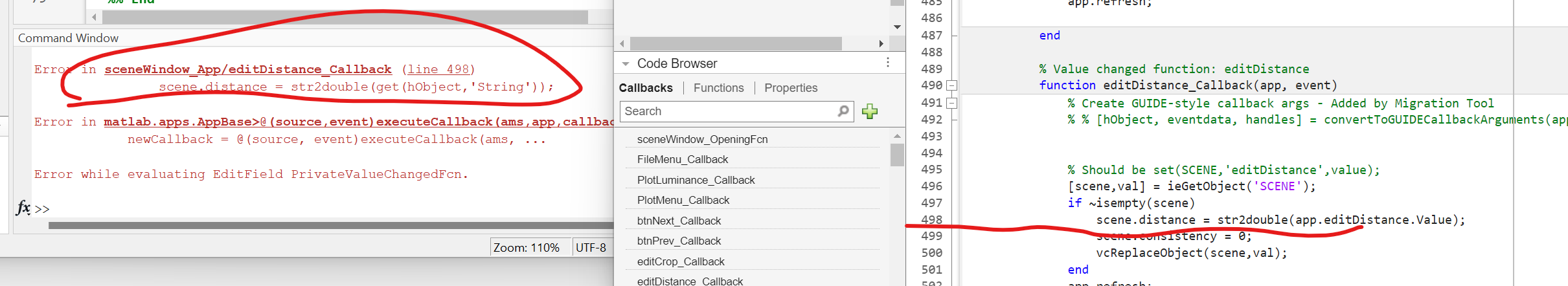 Unrecognized function or variable 'hObject'. · Issue #31 · ISET/isetcam · GitHub