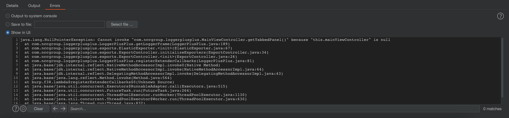 Elasticsearch Exporter auto start · Issue #99 · nccgroup/LoggerPlusPlus · GitHub