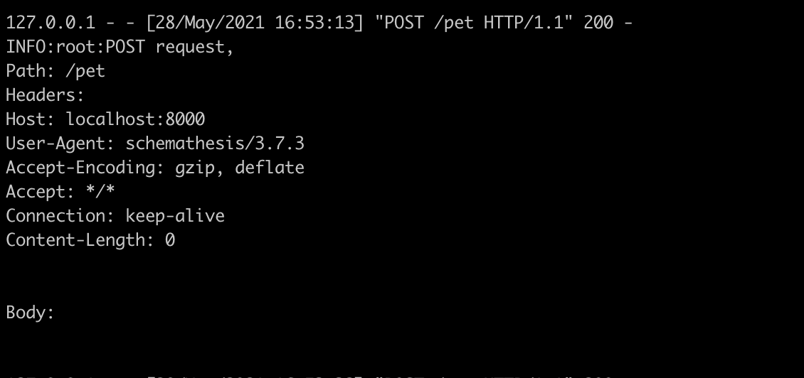 Sending body parameters in make_case · Issue #1188 · schemathesis/schemathesis · GitHub